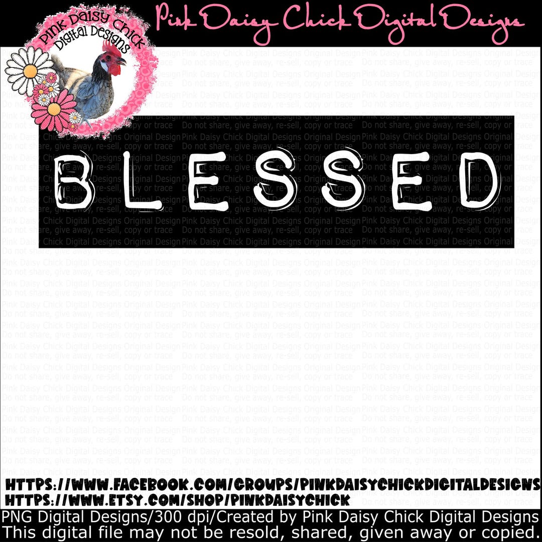Digital PNG, Blessed, Blessed Label, Blessed Label Maker Tape, Faith ...