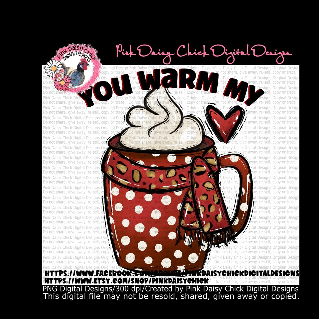 Digital PNG Download, You Warm My Heart Png, Winter Shirt, Winter Png ...