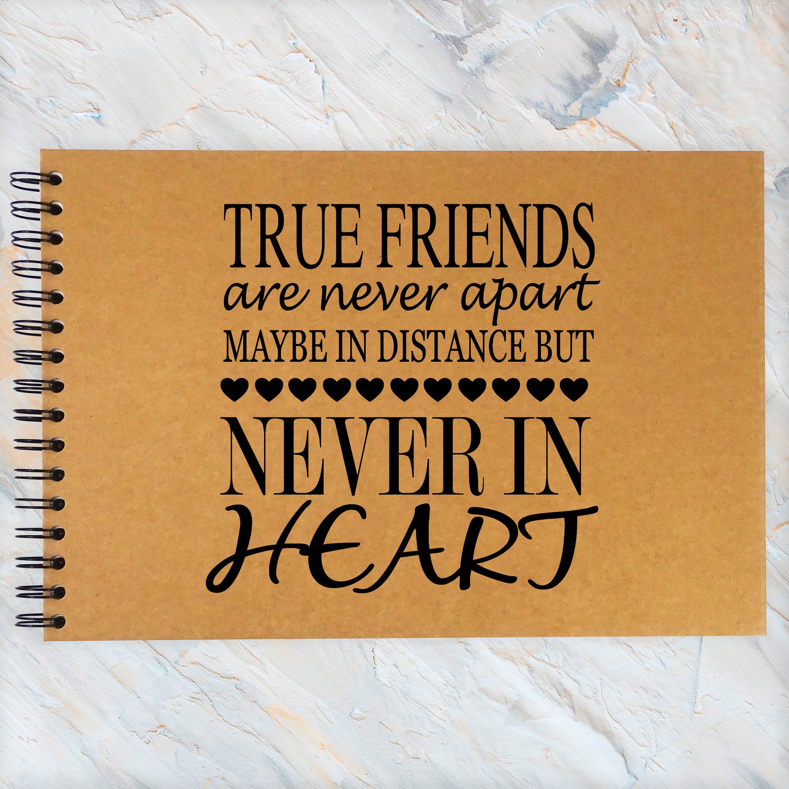 True Friends Are Never Apart A3/A4/A5 Scrapbook Photo Album - Etsy