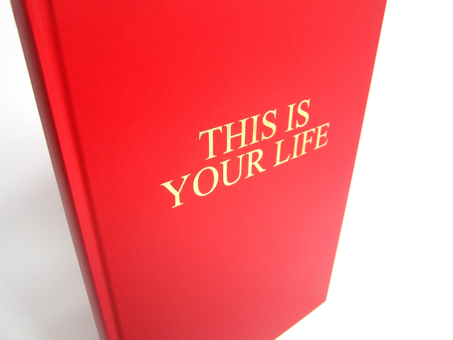 This is Your Life Gold Embossed Memory Album Scrapbook | Etsy UK