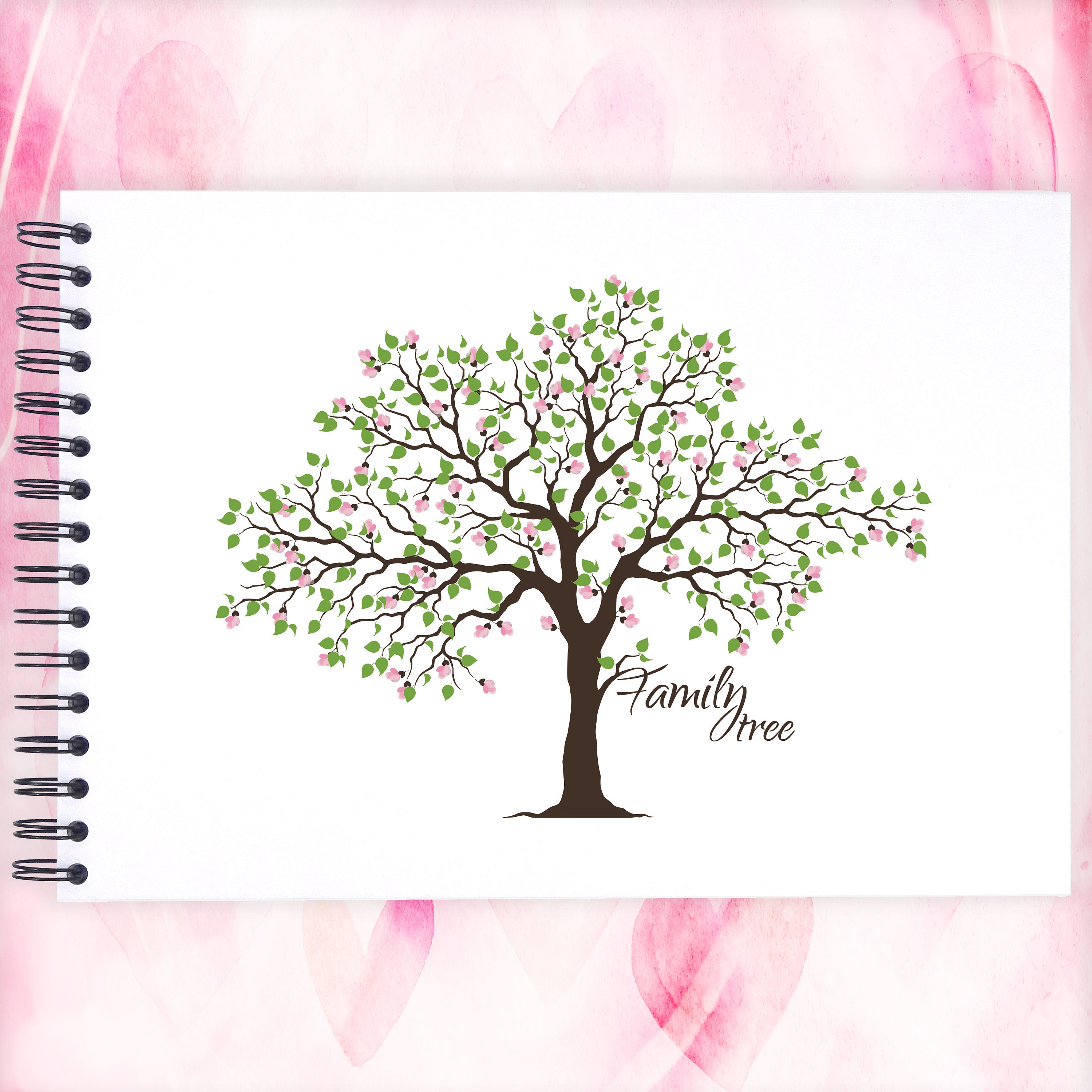 Papercraft Kraft White Tree of Life A3A4A5 Scrapbook Photo Album Memory ...