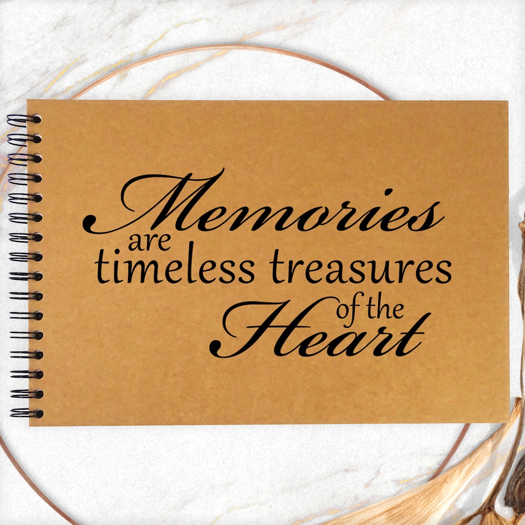 Memories Timeless Treasures A3/A4/A5 Scrapbook Photo Album Memory ...