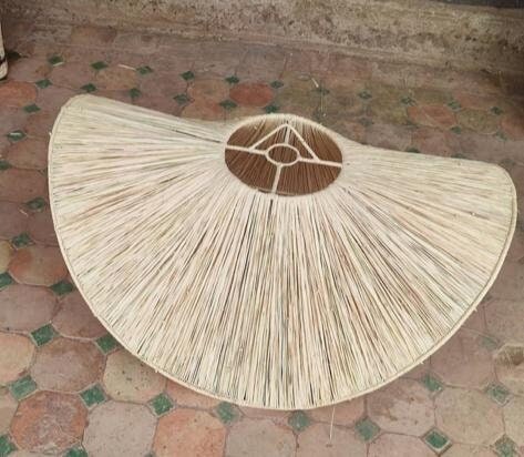 Raffia Pendant Light Natural Raffia Lamp - Etsy