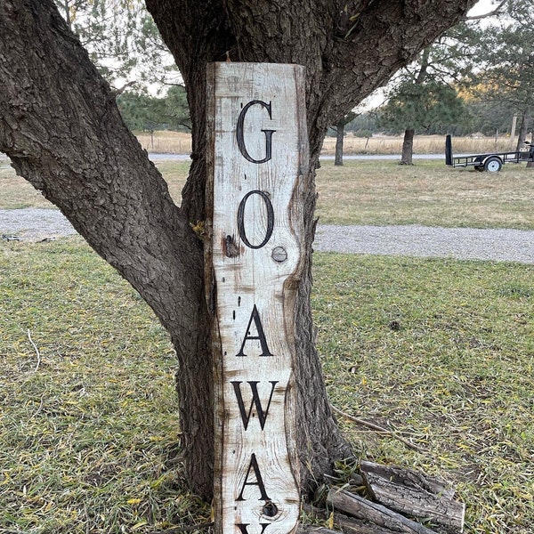 Go Away Sign - Etsy