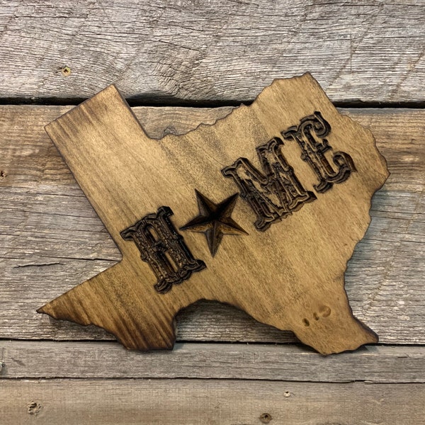 Wooden Texas Flag - Etsy