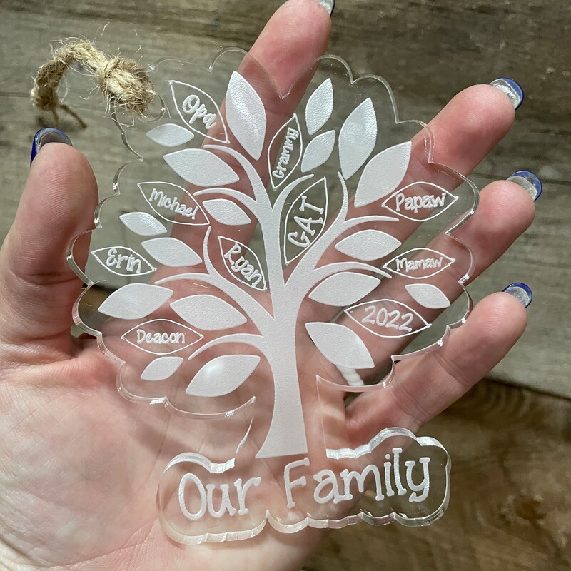 Acrylic Tree - Etsy
