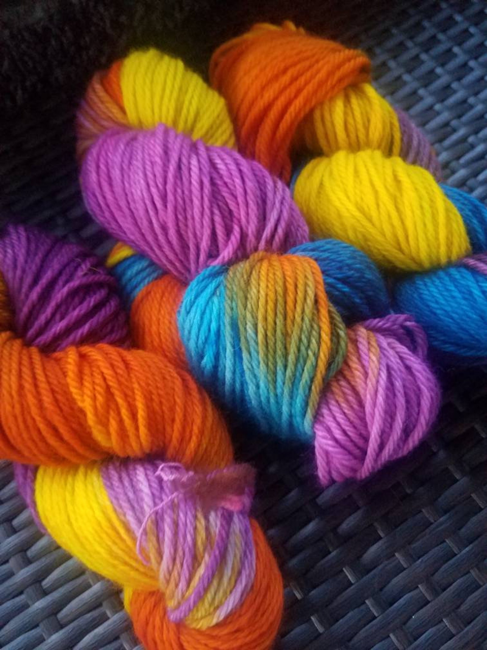 Sunset on the Beach Hand Dyed Yarn - Etsy UK