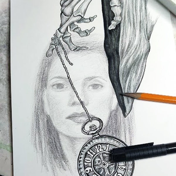 Steampunk Pocket Watch Tattoo - Etsy