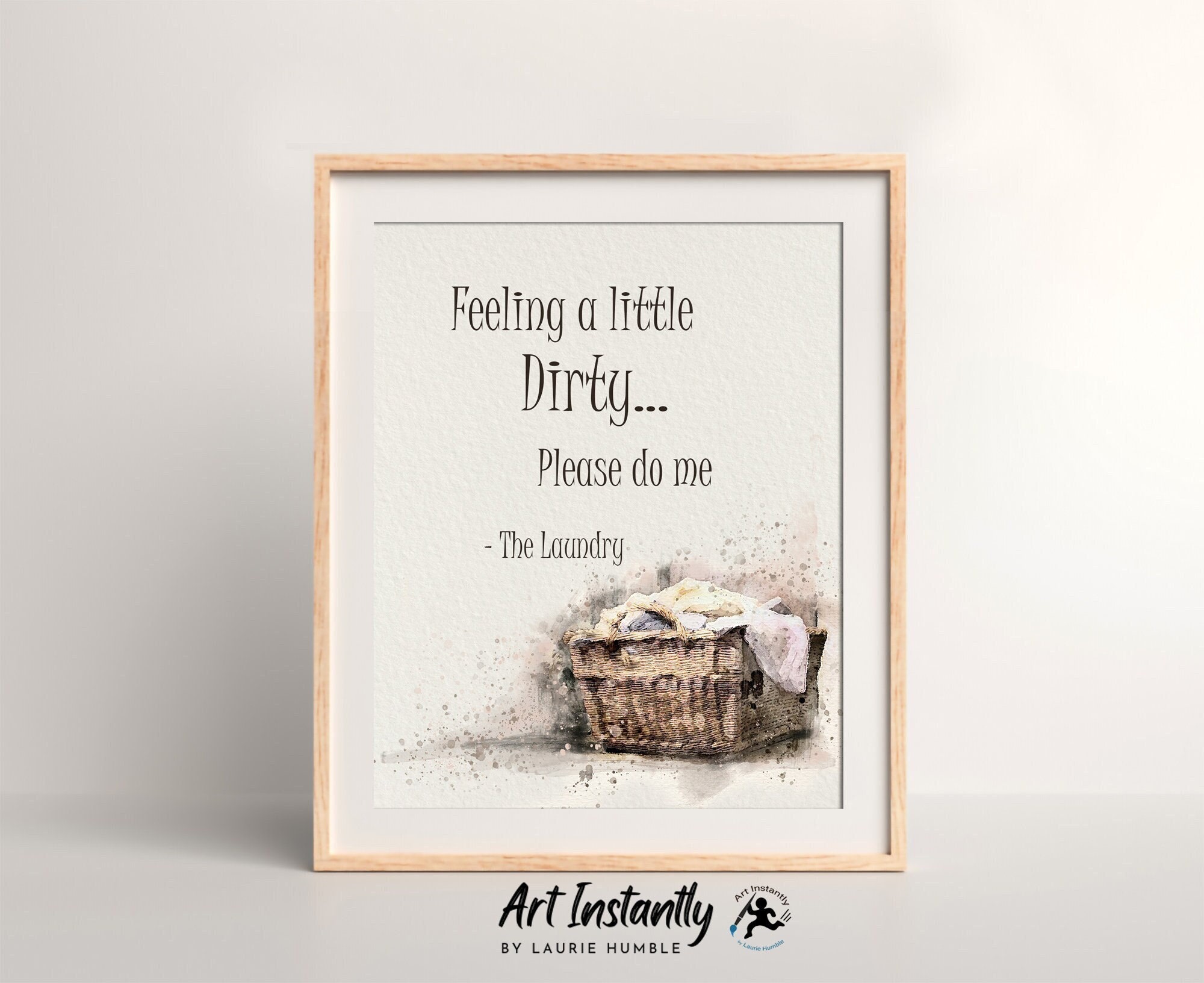 Laundry Room Decor Printable Wall Art Instantly Funny Laundry Sign ...