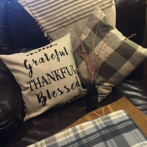 Blessed Pillow - Etsy