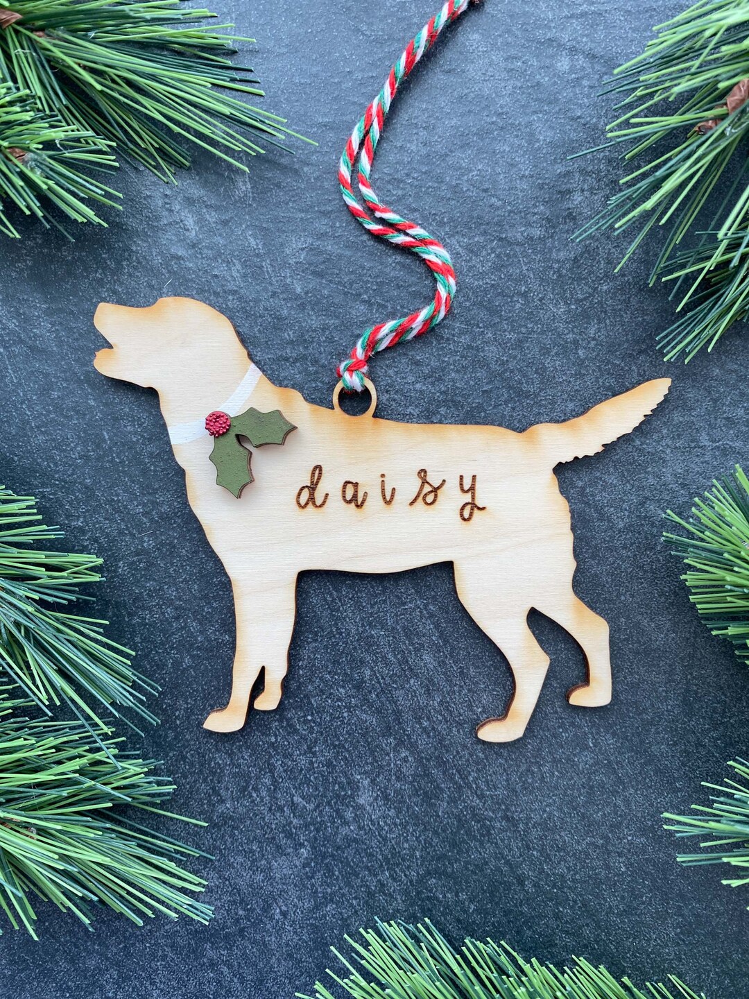 Labrador Retriever Lab Ornament [personalized Name Dog Gift, Stocking ...