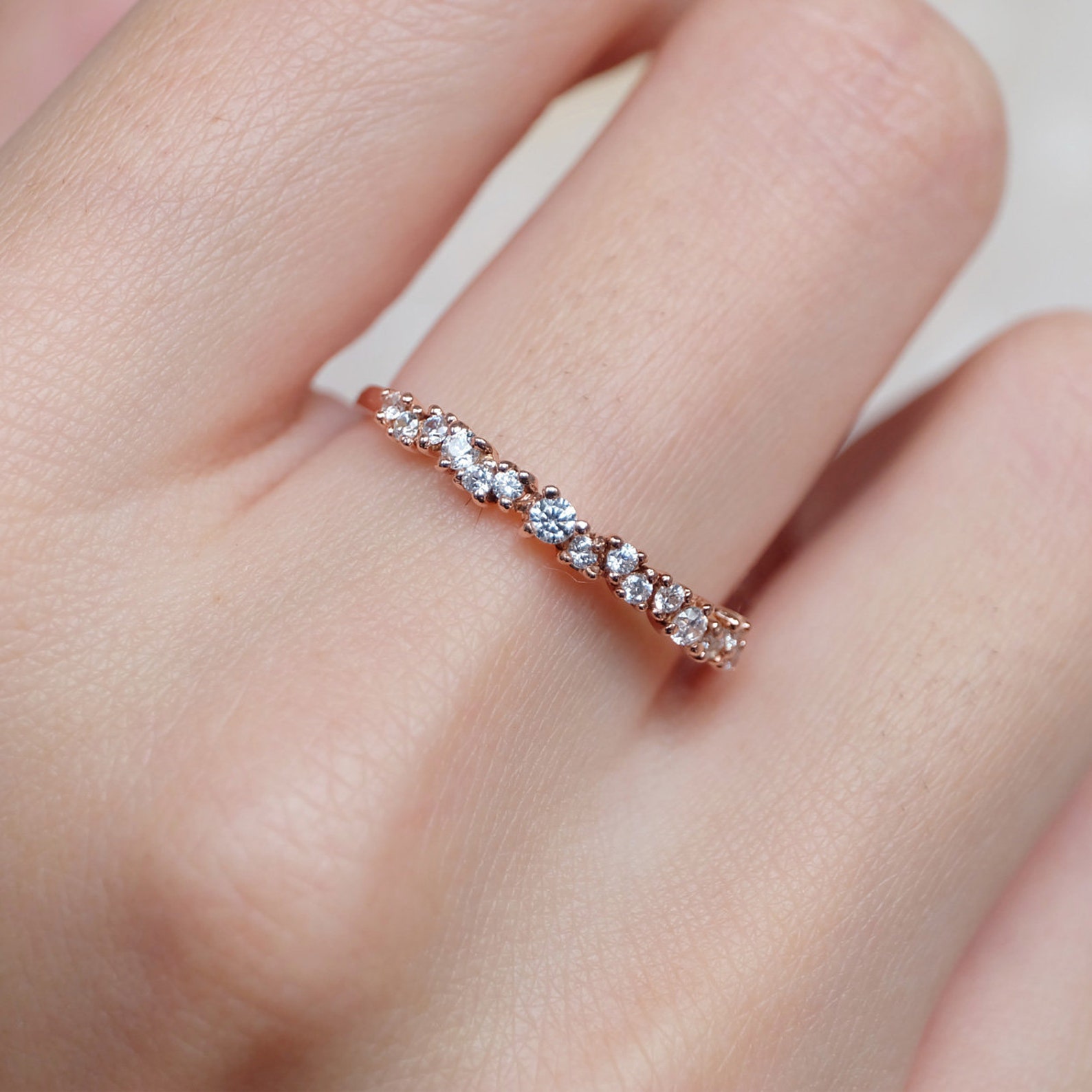 Diamonds Cluster Ring Cluster Diamond Ring Natural Diamond - Etsy