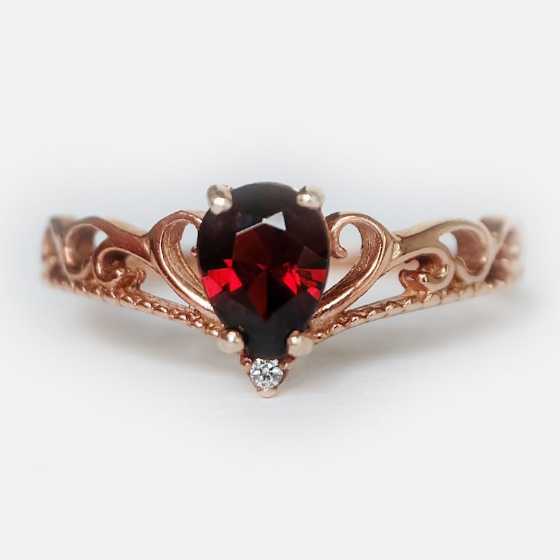 Tiara Ring - Etsy