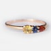 14k Gold Mixed Stone Cluster Ring Gemstone Ring Cluster - Etsy