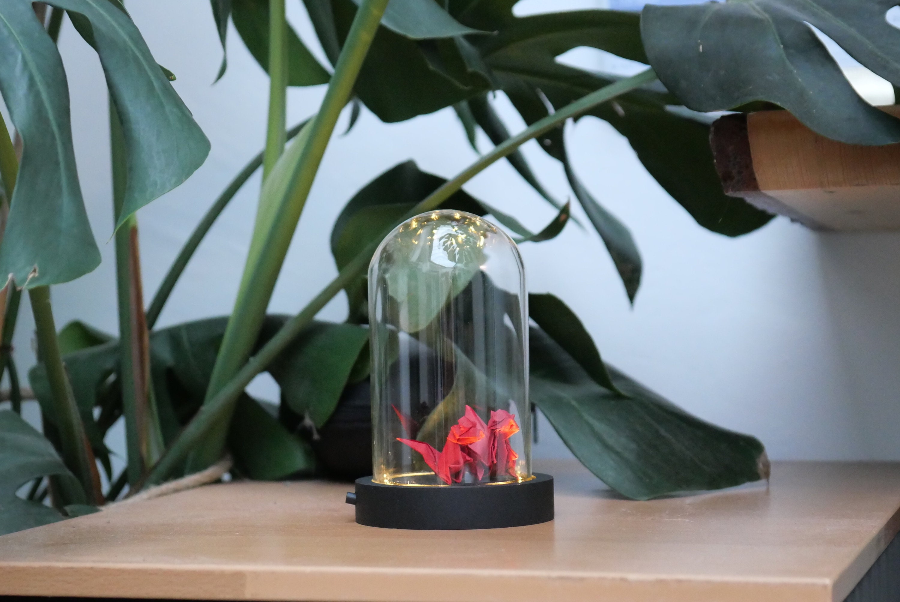 Luminous Origami Squirrel: Magic Under a Bell / Birthday / - Etsy