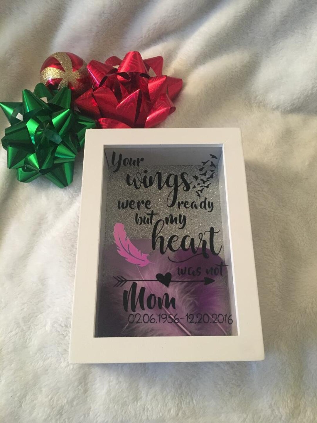 Memorial Shadow Box - Etsy