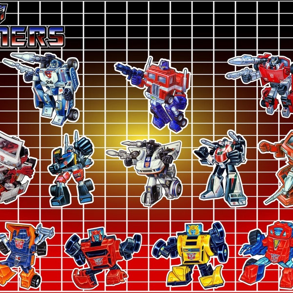 Transformers Sticker - Etsy