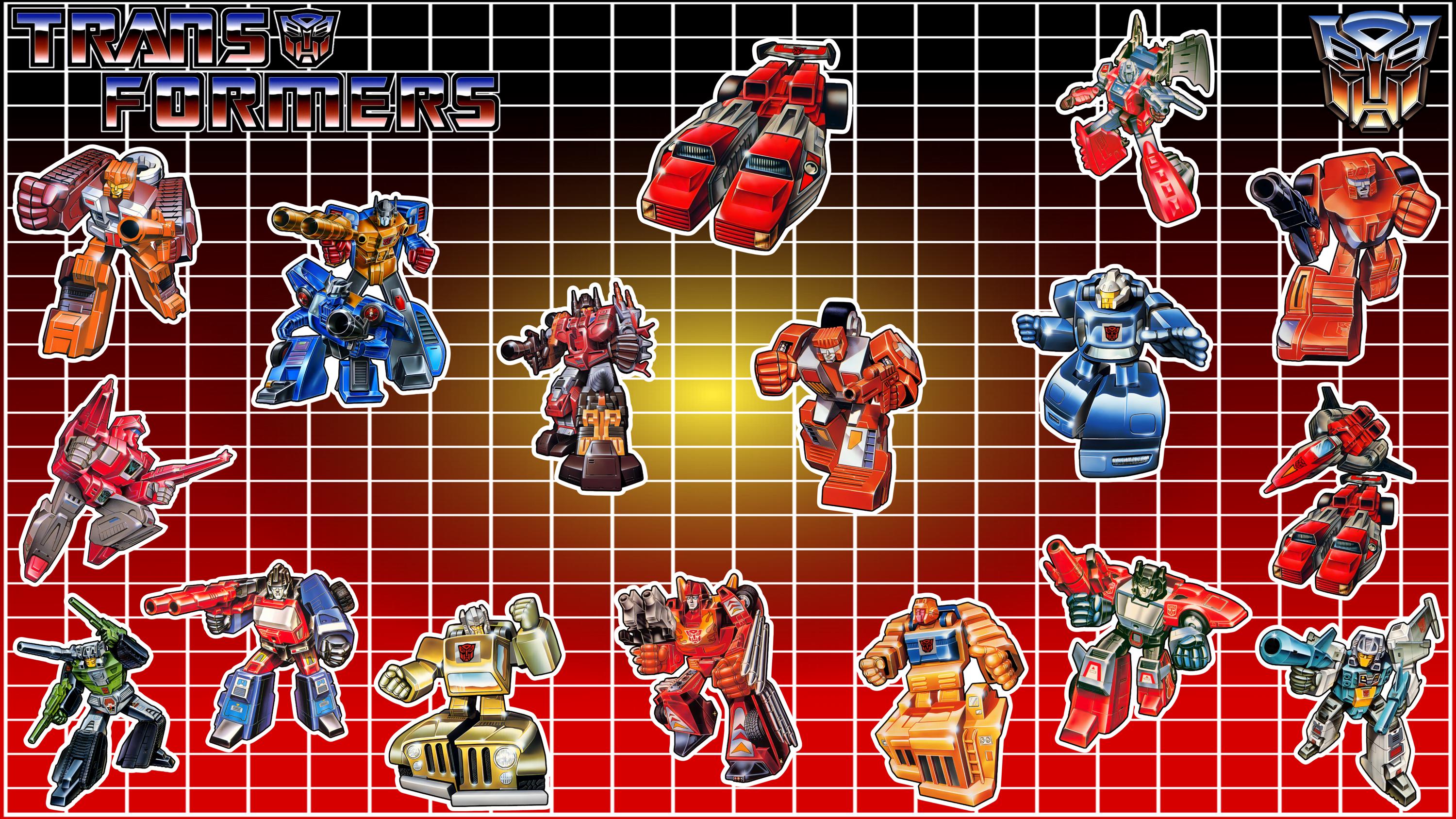 Transformers G1 Autobots 1987 Box Art Vinyl Decal Sticker Packs Series ...