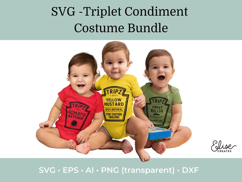 Triplet SVG | SVG Cut File, Vector Clipart PNG for Cricut, Silhouette ...