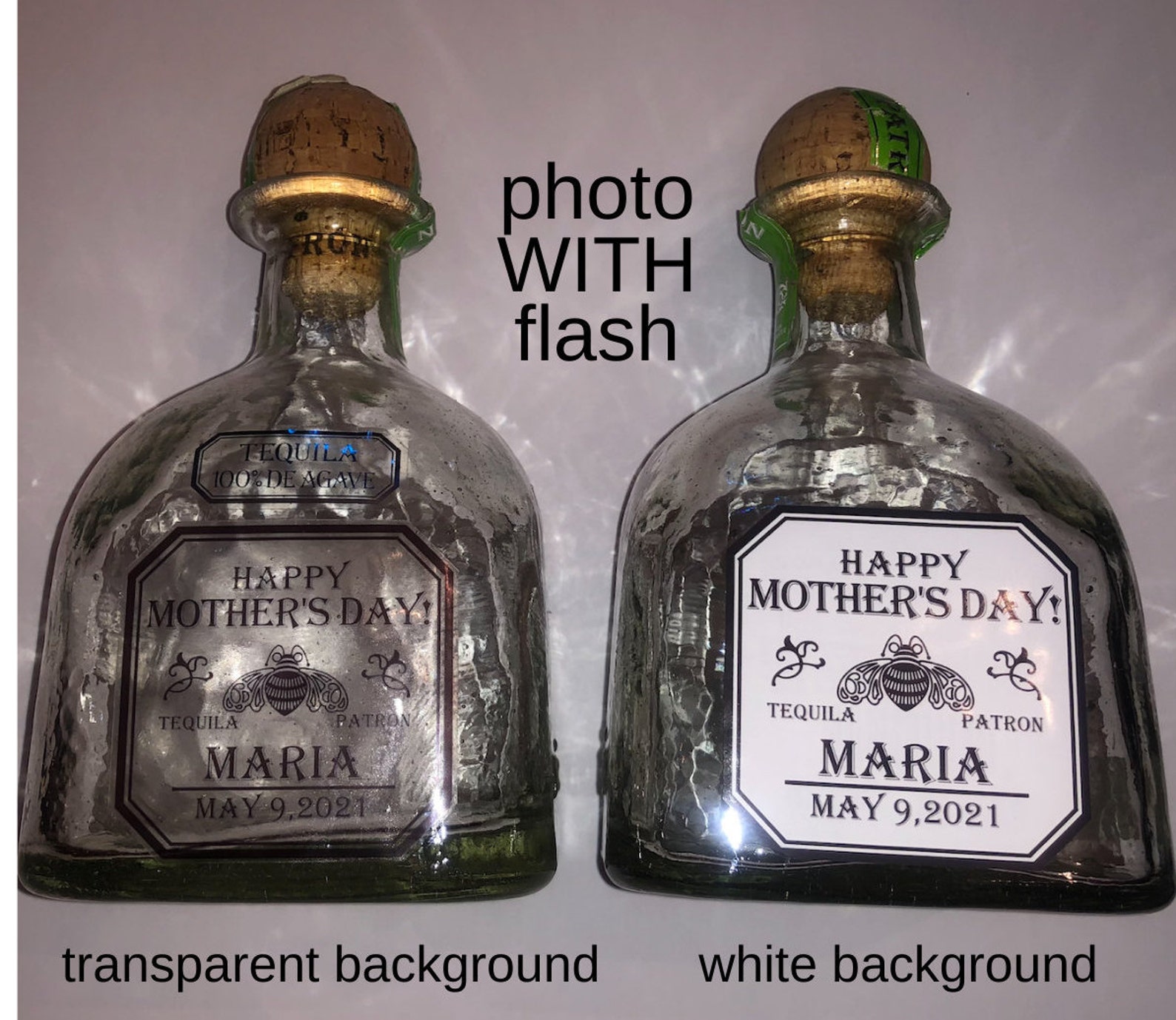 Custom Patron Label Liquor Label Birthday Bottle Labels - Etsy