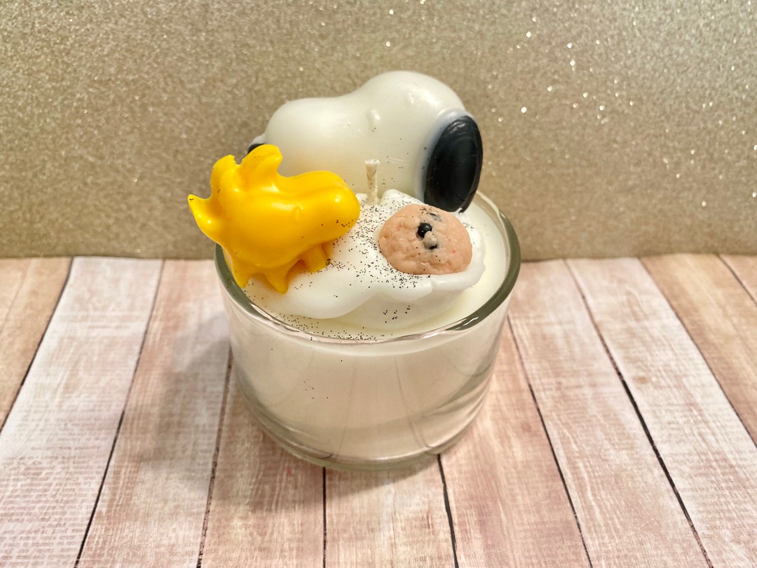 Snoopy & Woodstock Candle! Clean-burning and Hand-poured With Love! - Etsy