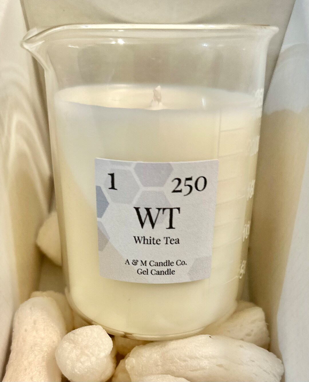 Unique Solid Wax Beaker Candle! Clean-burning & Hand-poured With Love ...