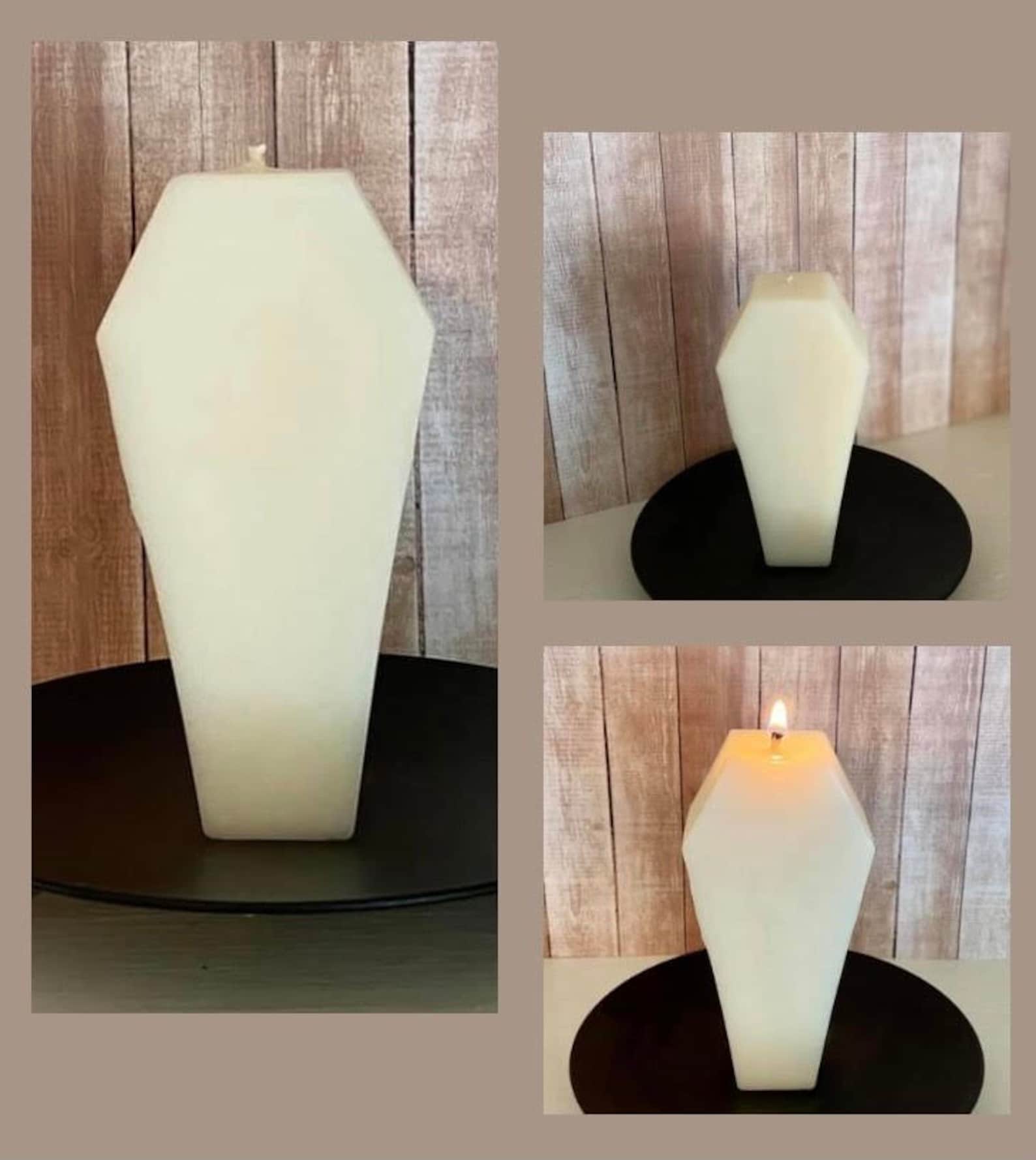 4 Oz. Coffin Candle! Clean-burning and Hand-poured W/ Love! - Etsy