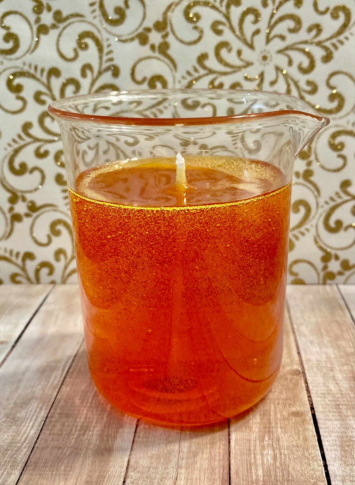 Unique Gel Beaker Candle Clean-burning & Hand-poured With - Etsy