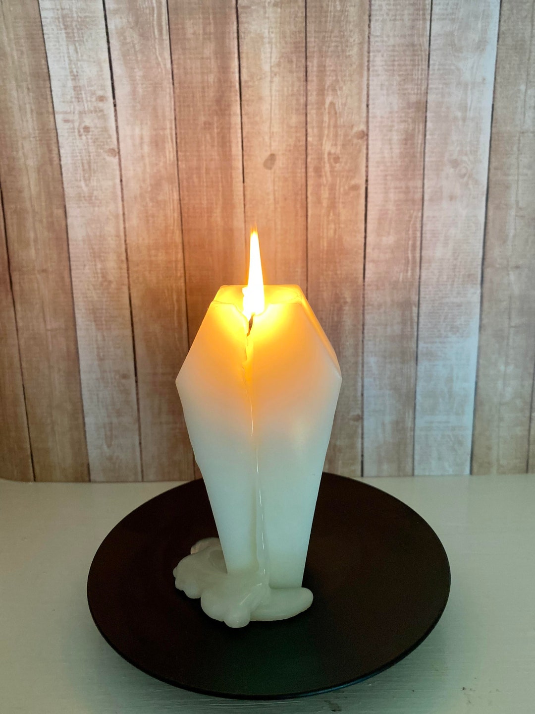 4 Oz. Coffin Candle! Clean-burning and Hand-poured W/ Love! - Etsy