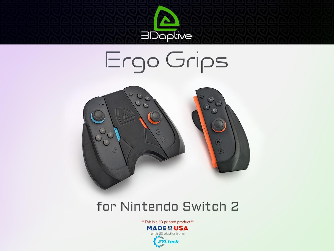 3daptive Ergo Grips - for Nintendo Switch 2 - Etsy