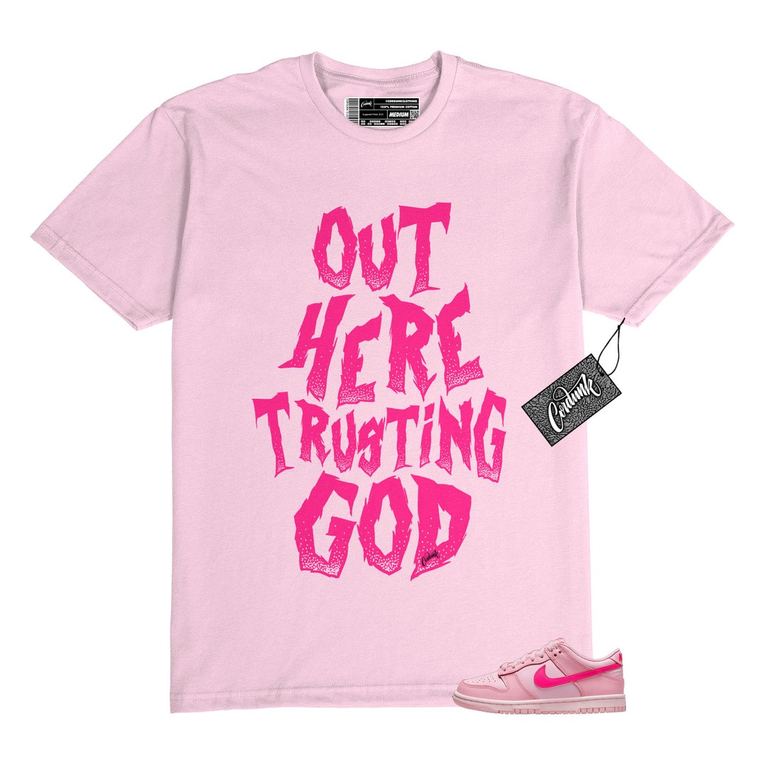Dunk Triple Pink Valentines Day Light Soft Foam Prime Low GS T Shirt ...