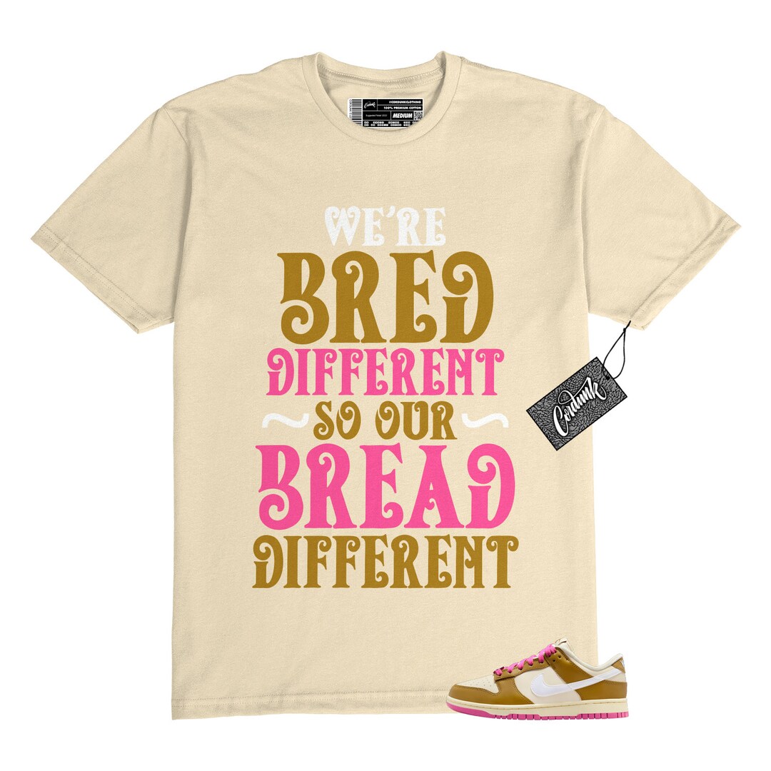 Dunk Bronzine Playful Pink Coconut Milk T Shirt to Match BREAD - Etsy