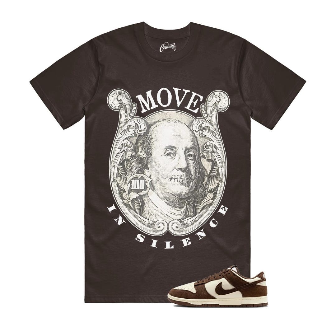 Dunk Baroque Brown Pale Ivory T Shirt Match BENMIS - Etsy