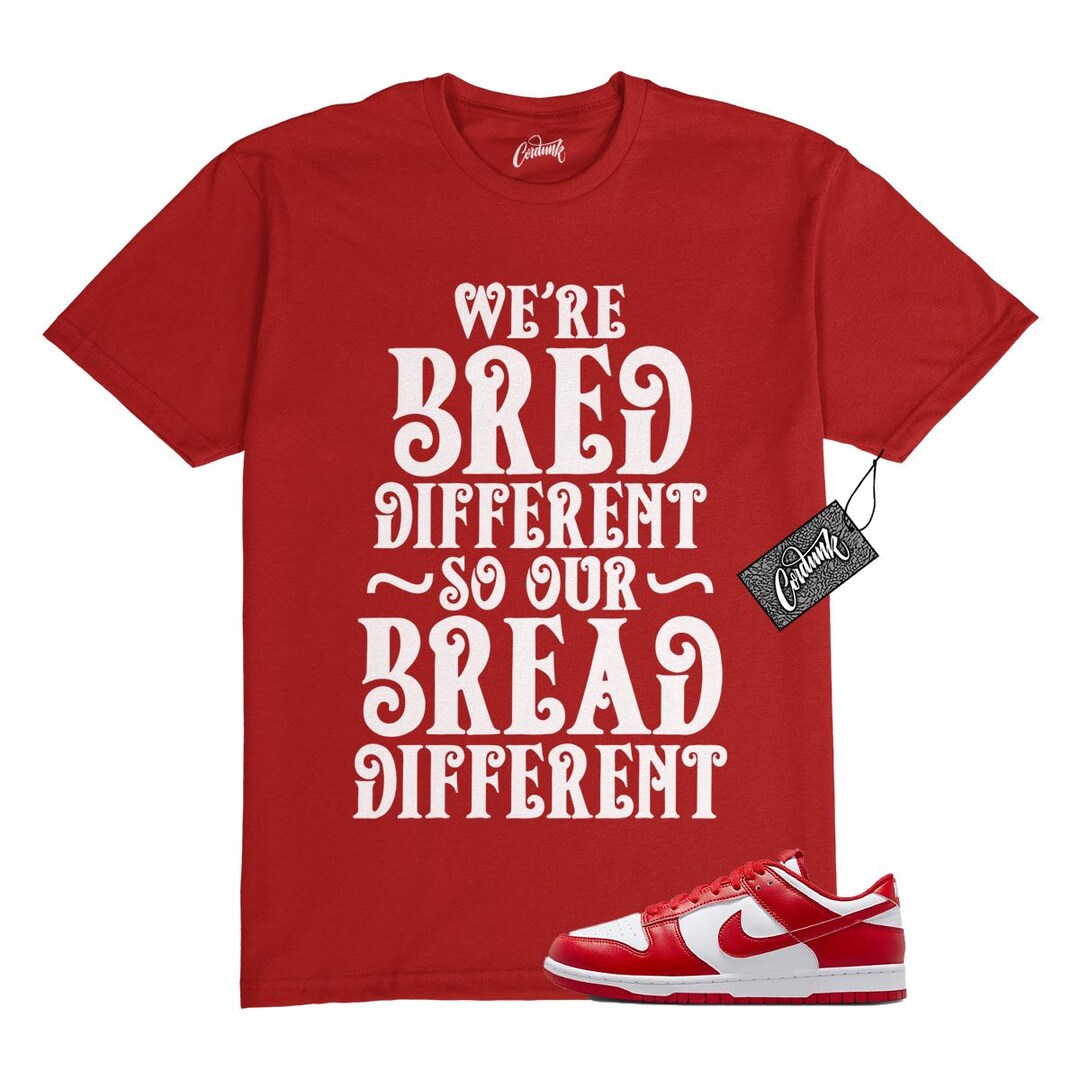 Dunk St Johns University Red White 2025 T Shirt Match BREAD - Etsy