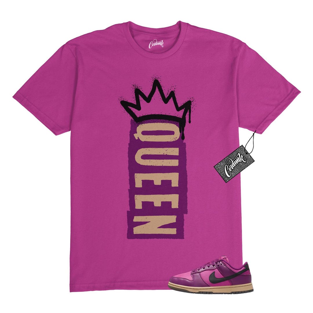 Dunk Viotech Hot Fuchsia T Shirt Khaki Black to Match Q1 - Etsy