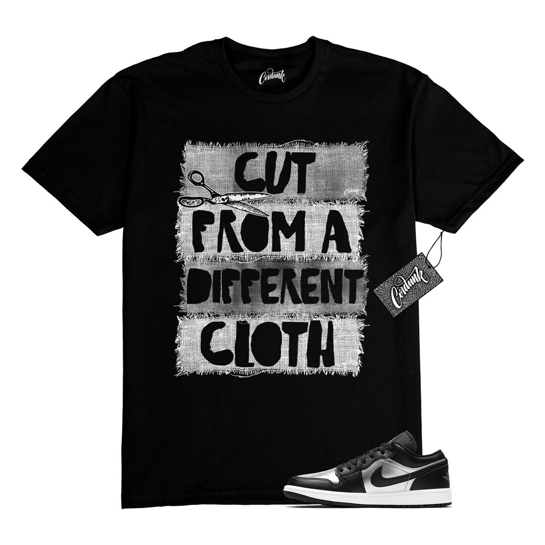 1 Metallic Silver Toe Low T Shirt to Match CUT Black White - Etsy