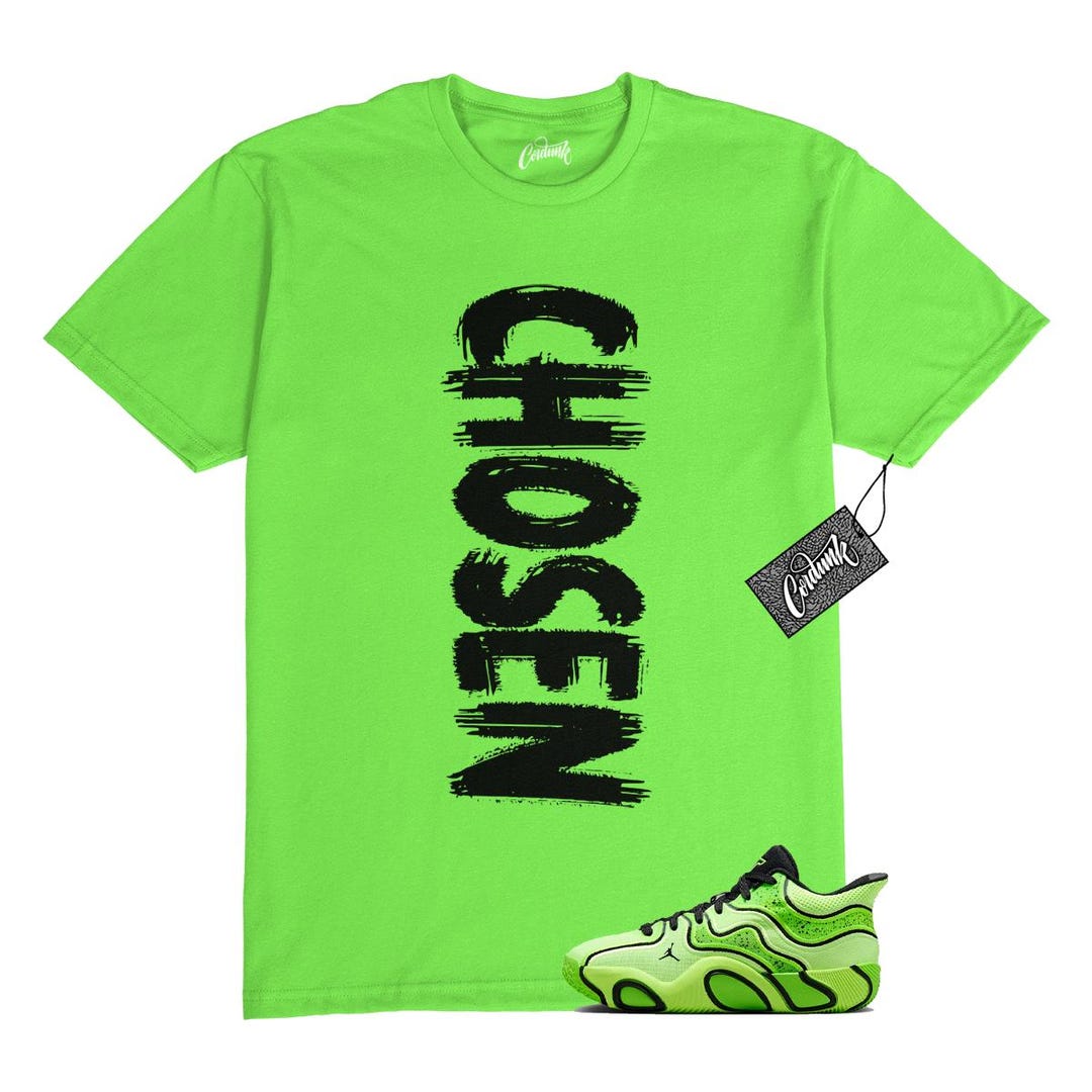 Tatum 3 6th Man Ghost Electric Green Black Neon T Shirt Match CHOSEN - Etsy