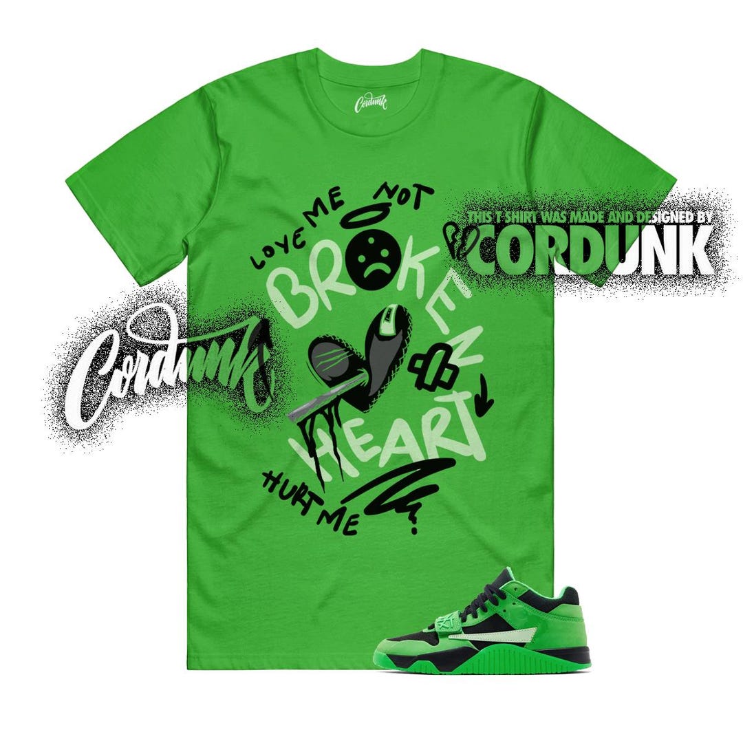 Green Spark Scott Vapor Black Travis Rex T Shirt Match BROKEN - Etsy