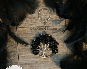Obsidian Tree of Life - Etsy