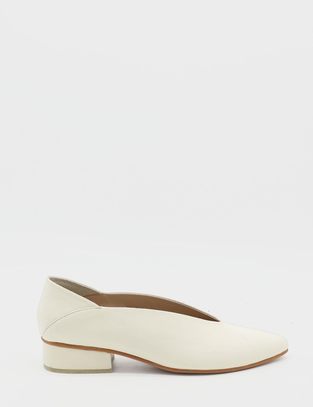 Louvre Slip-on Loafers in off White Leather Womens Shoes - Etsy