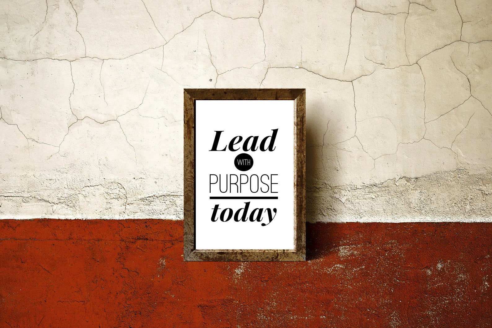 Lead With Purpose Today Printable Quotes Downloadable Wall - Etsy