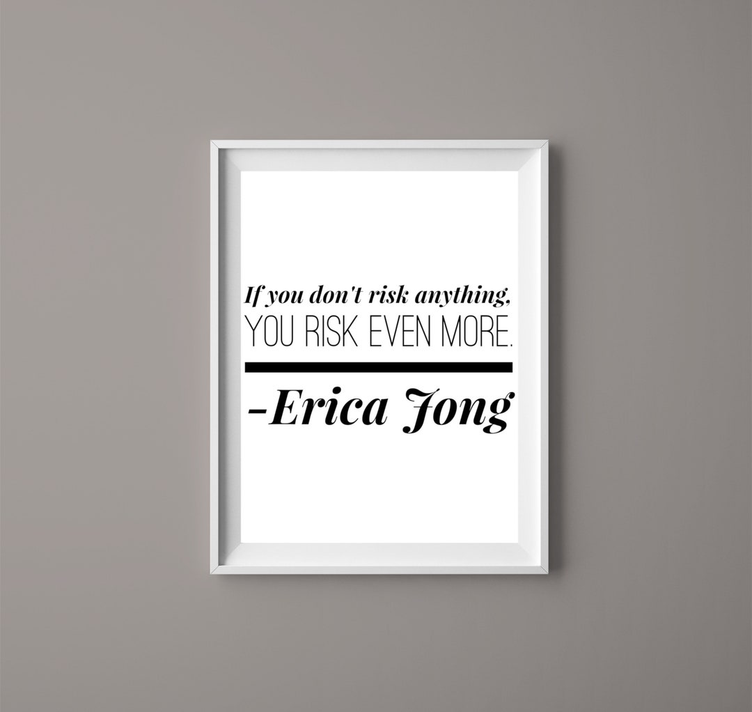 Take Risks, Live on the Edge, Printable Quotes, Office Art, Wall Art ...