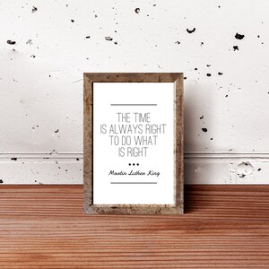 Martin Luther King, Inspirational Quotes, Printable Quotes, Home Decor ...