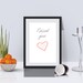 Follow Your Heart, Digital Prints, Digital Artwork, Downloadable Wall ...