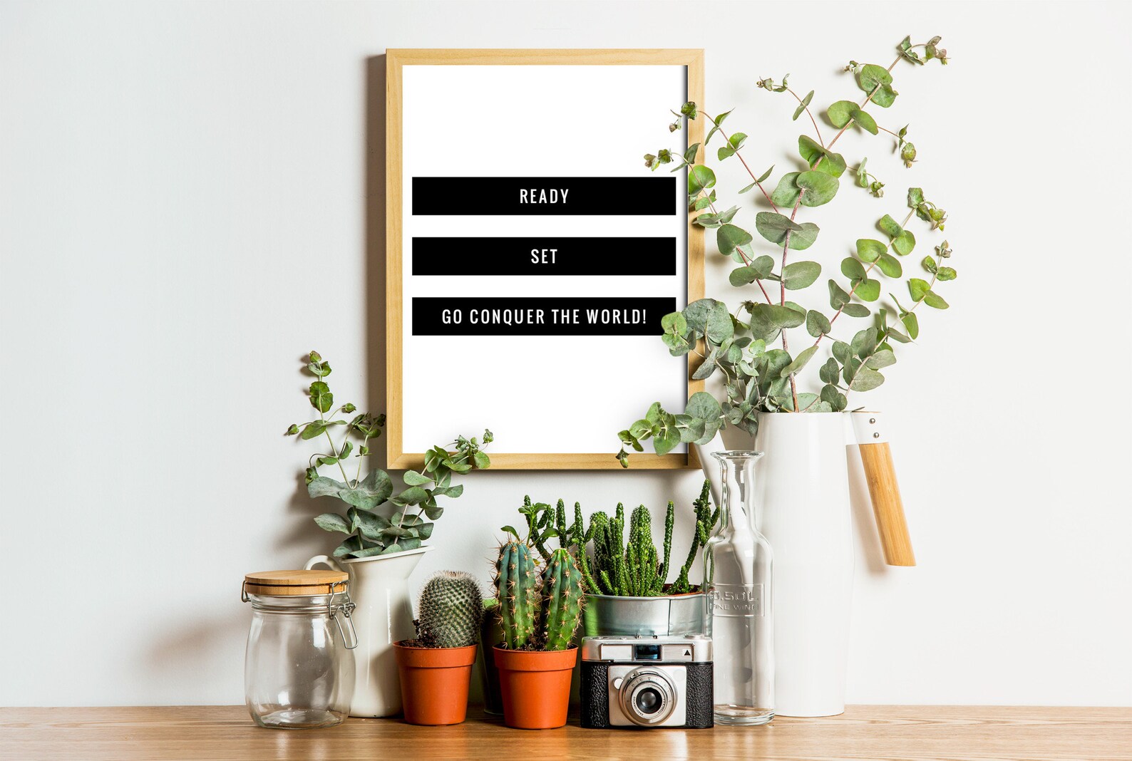 Go Conquer the World Printable Quotes Best Friend Gift - Etsy