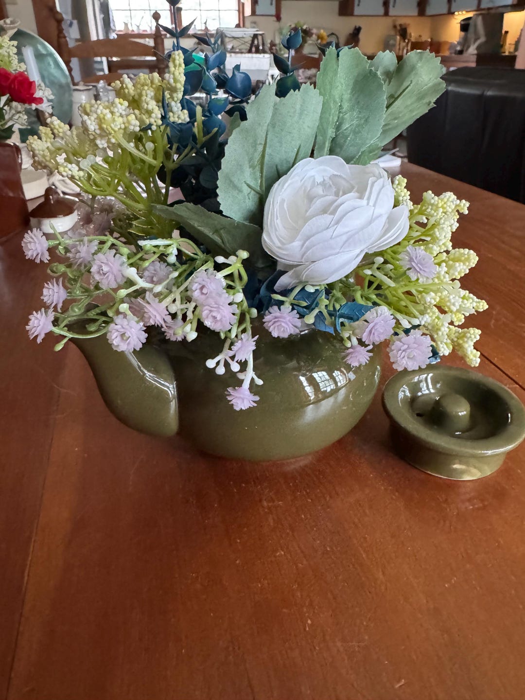 Hall Vintage Teapot Green - Etsy