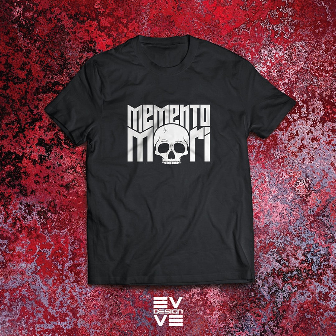 Memento Mori/ Goth Shirt/ Goth Tshirt/ Skull Tshirt/ Satanic/ Satanic ...