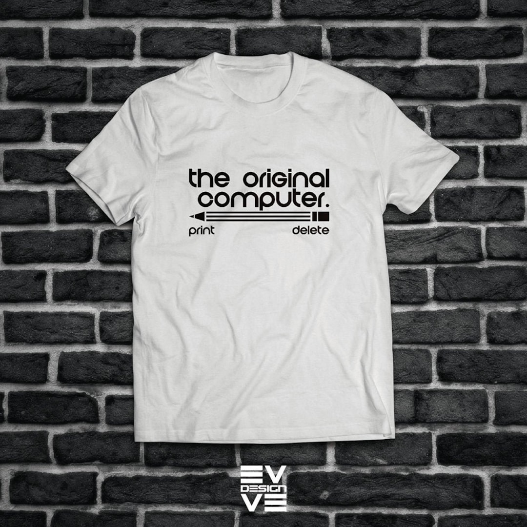 The Original Computer/ Geek Tshirt/ Gift for Geek/ Geek Tee/ Funny Geek ...