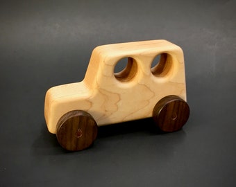 The Roadster Wooden Toy Car Pattern and Instructions PDF - Etsy