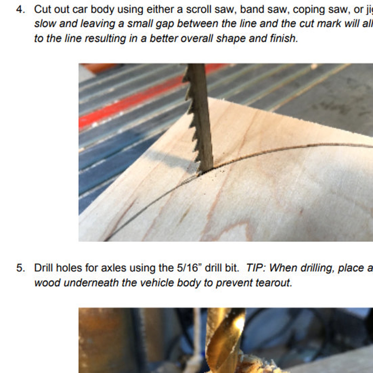 The Roadster Wooden Toy Car Pattern and Instructions - PDF Instant ...